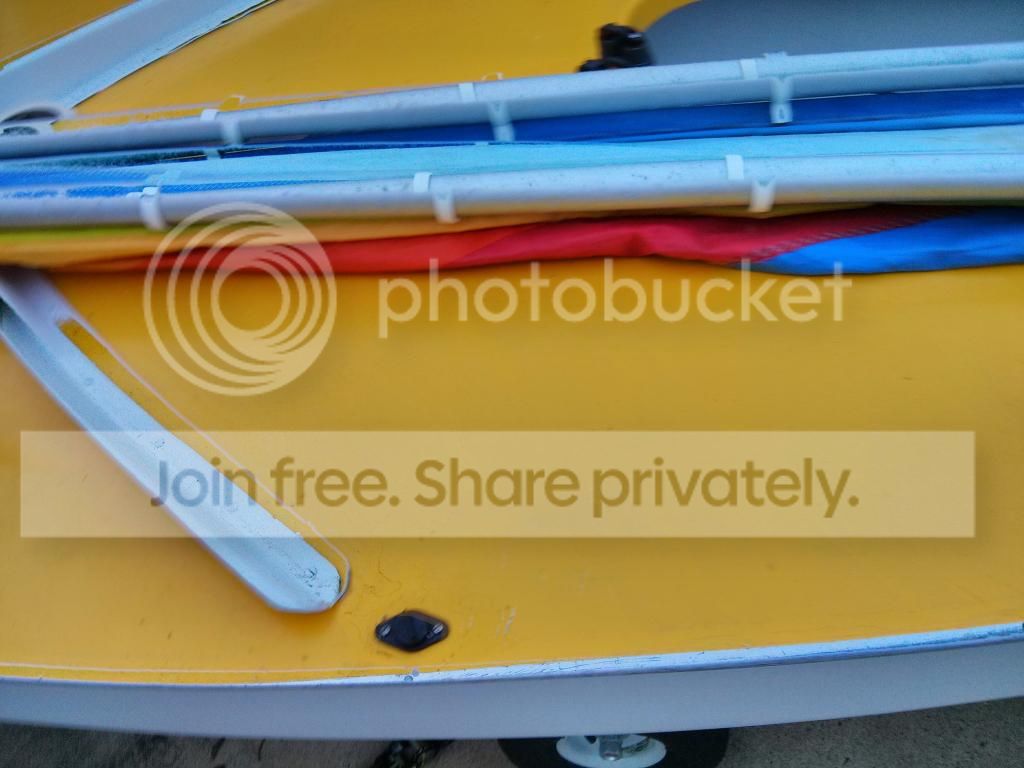 Upgrades to my old Sunfish | SailingForums.com