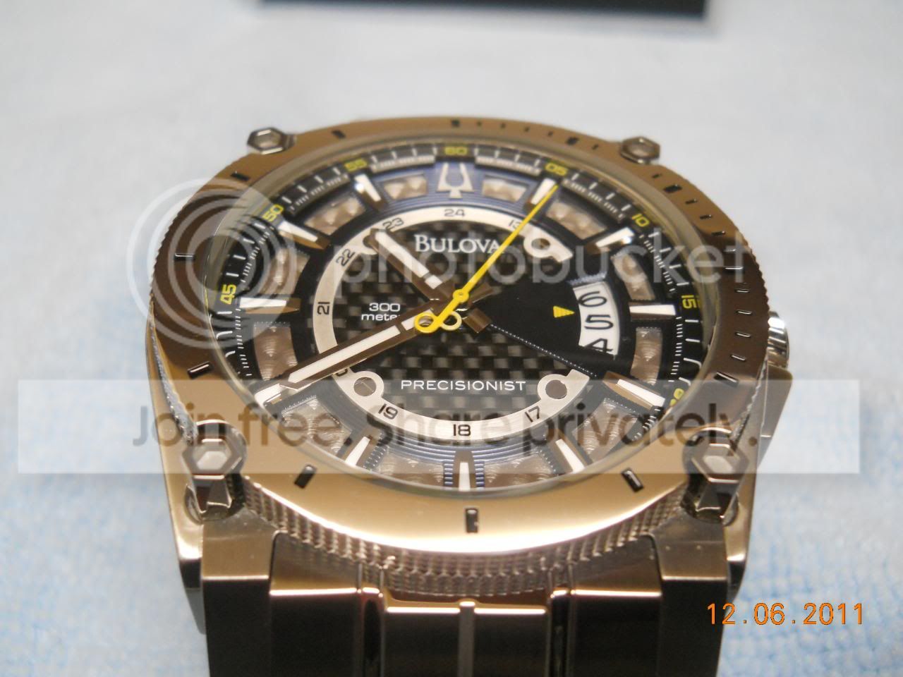 SOLD!! BULOVA PRECISIONIST 96B131, 300m, Sweeping Hand, Killer Price ...