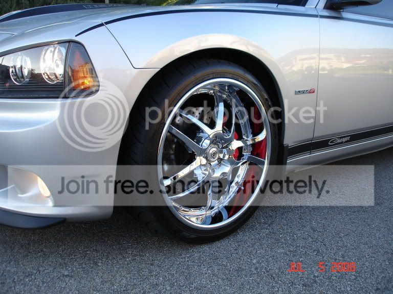 Silver Bullet on 22's (Dropstar DS2) | Charger Forums
