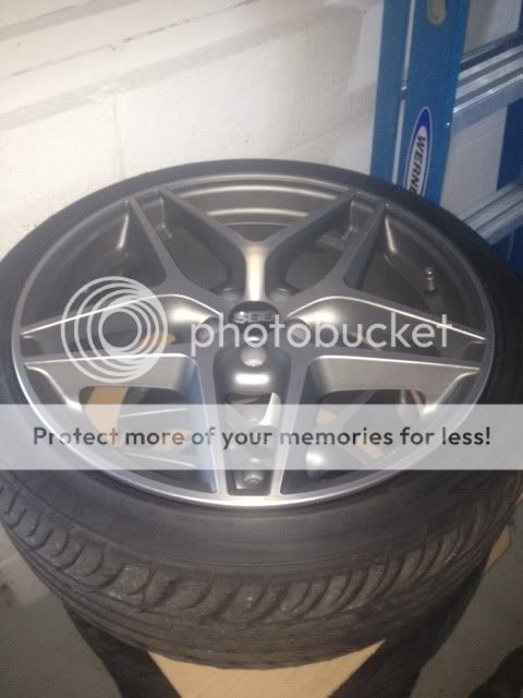 Like new (3k miles) bbs cf gun smoke 18 wheels and tires nnj | VW ...