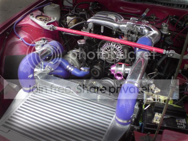 Full 450hp setup for anything! Bridge port 13B, GT35r, Power FC, 44mm ...