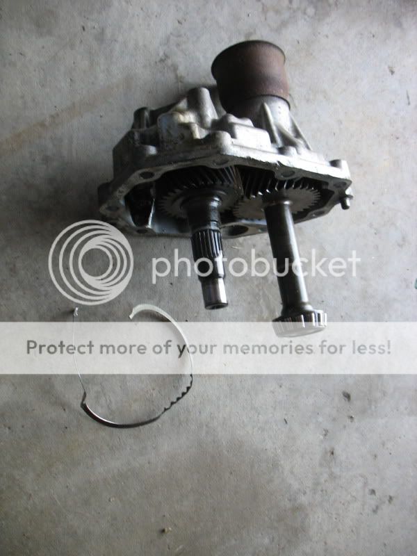 transfer gear/center diff replacement - NASIOC