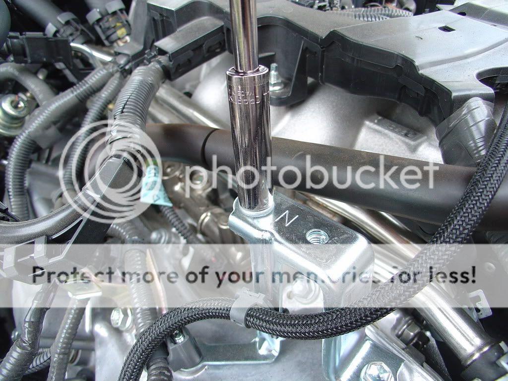 Pre preg (dry carbon) ISF Engine cover ...Mounted and working on ...