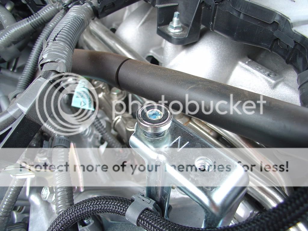 Pre preg (dry carbon) ISF Engine cover ...Mounted and working on ...